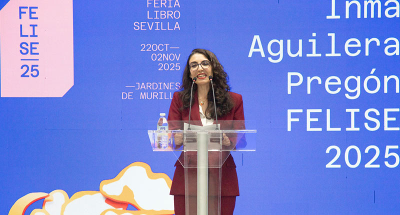 Pregón FELISE 2025: Inma Aguilera presume de sevillanía sin olvidar sus ...